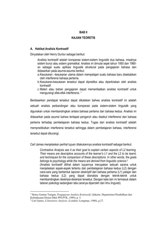 Analisis Kontrastif Pembentukan Kata Kerja | PDF