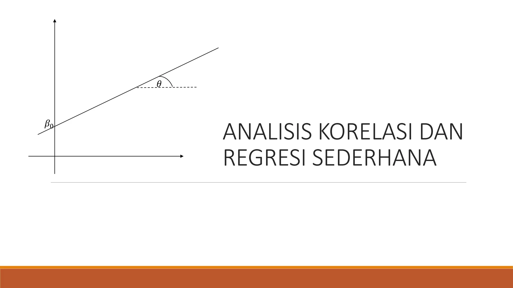 Analisis Korelasi dan Regresi Sederhana | PDF