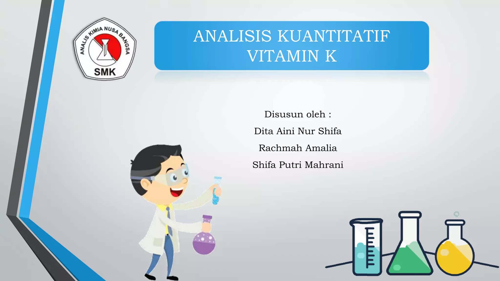 Analisis Kuantitatif Vitamin K | PPTX