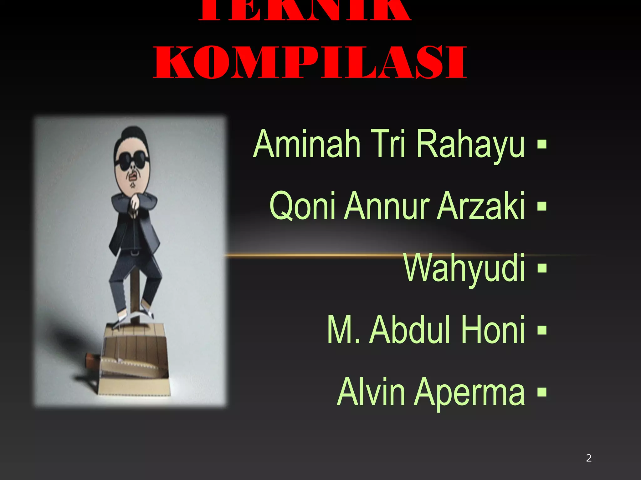 Analisis leksikal tugas | PPT