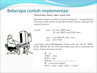 Analisis leksikal tugas | PPT