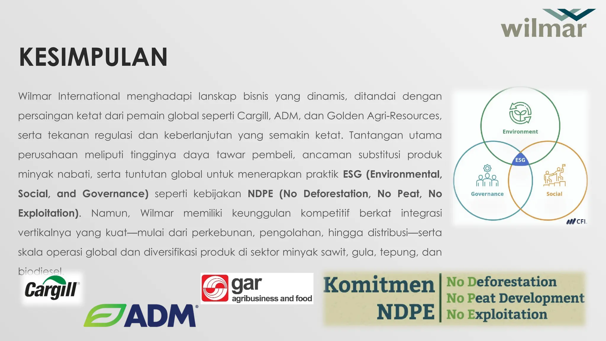 Analisis lingkungan eksternal Wilmar Intern_Kel 1.pptx