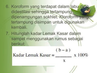 Analisis Lipid | PPTX