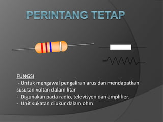 Analisis litar siri, litar selari dan litar | PPTX