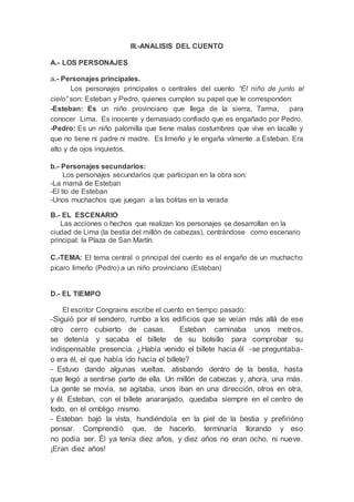 Analisis literario de | DOCX