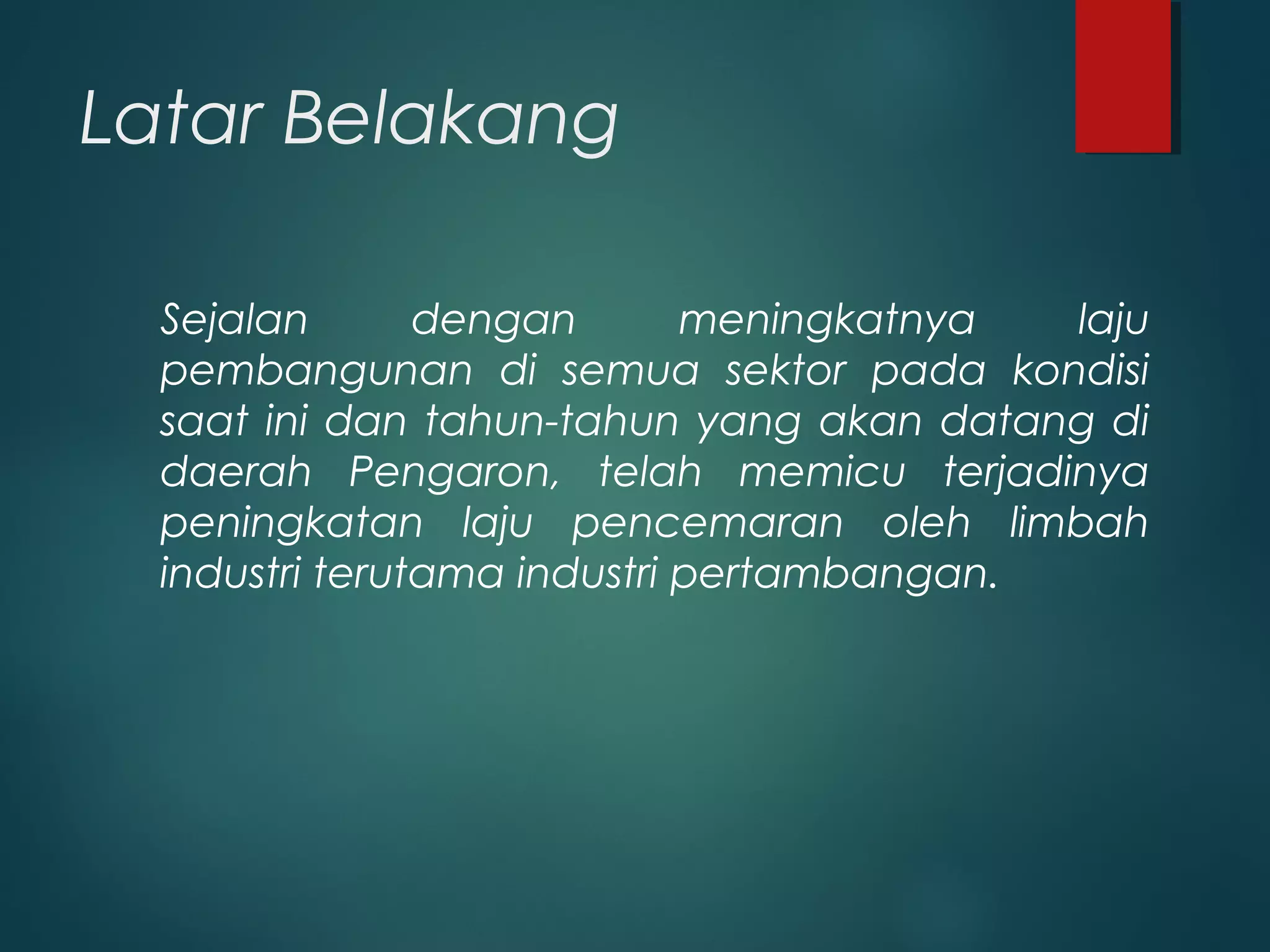 Analisis logam berat timbal | PPT
