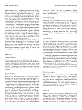 Análisis luxaciones de hombro en rugby | PPT