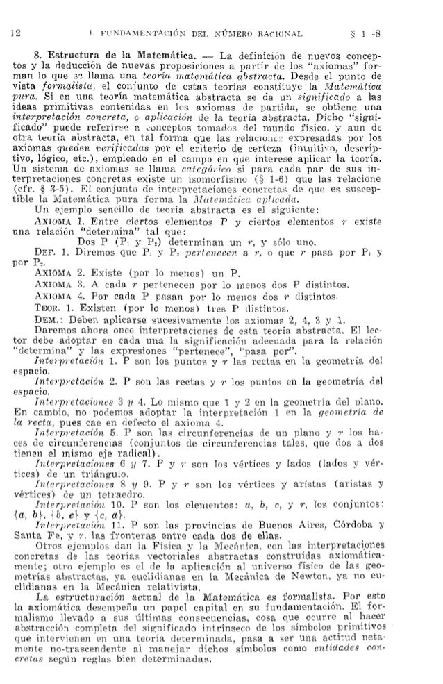 Analisis matematico vol 1 rey pastor | PDF | Science