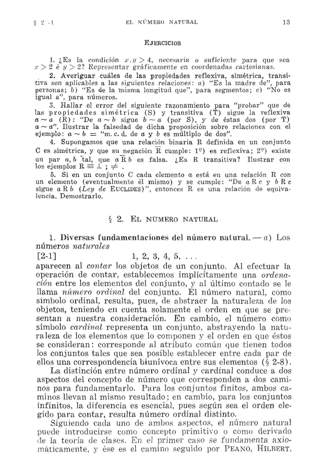 Analisis matematico vol 1 rey pastor | PDF | Science