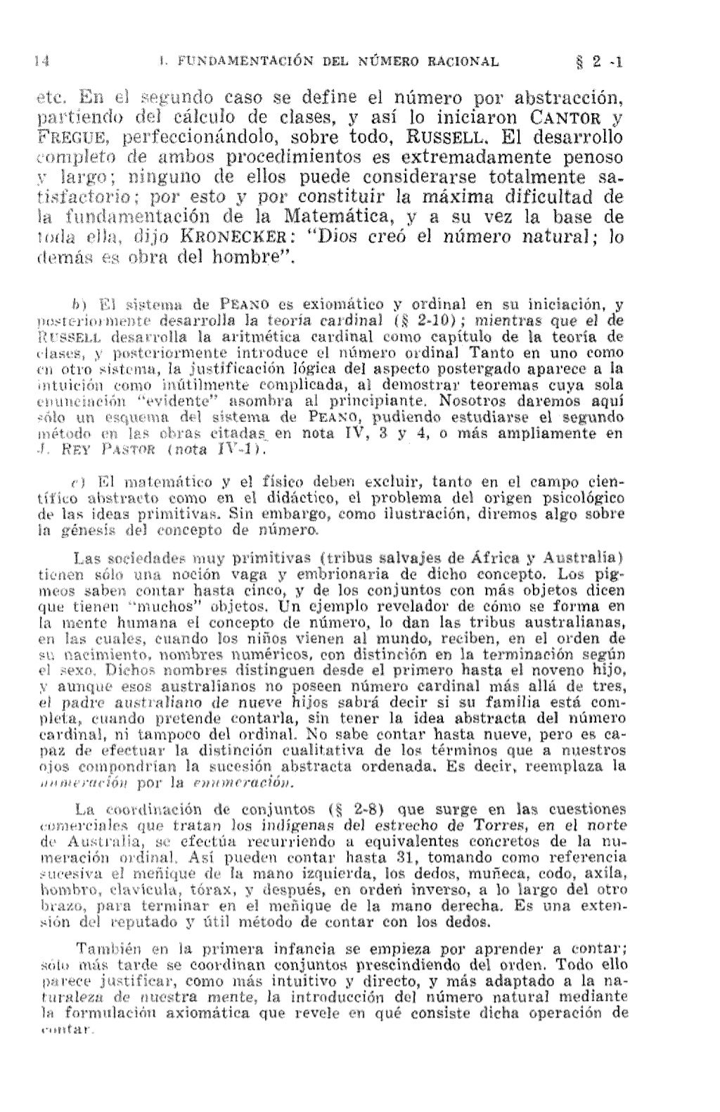 Analisis matematico vol 1 rey pastor | PDF | Science