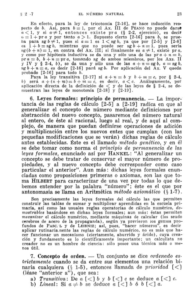 Analisis matematico vol 1 rey pastor | PDF | Science