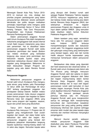 Analisis mekanisme penganggaran sebagai alat pengendalian keuangan | PDF