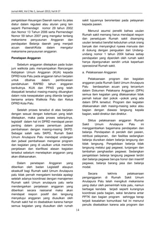 Analisis mekanisme penganggaran sebagai alat pengendalian keuangan | PDF