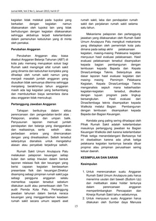 Analisis mekanisme penganggaran sebagai alat pengendalian keuangan | PDF