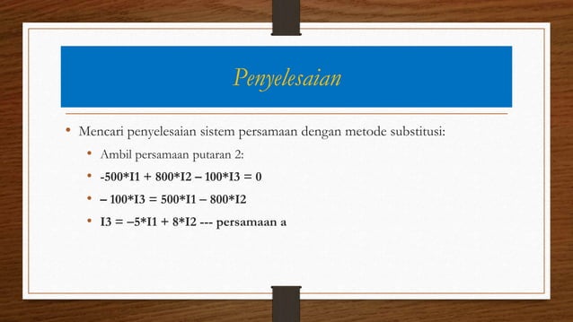 Analisis Mesh | PPTX