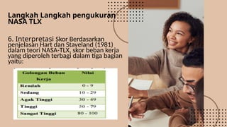 Analisis Metode Pengukuran Beban Kerja Mental Menggunakan NASA TLX ...