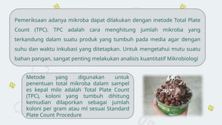 ANALISIS MIKRO MAKANAN & MINUMAN (KEL I).pptx