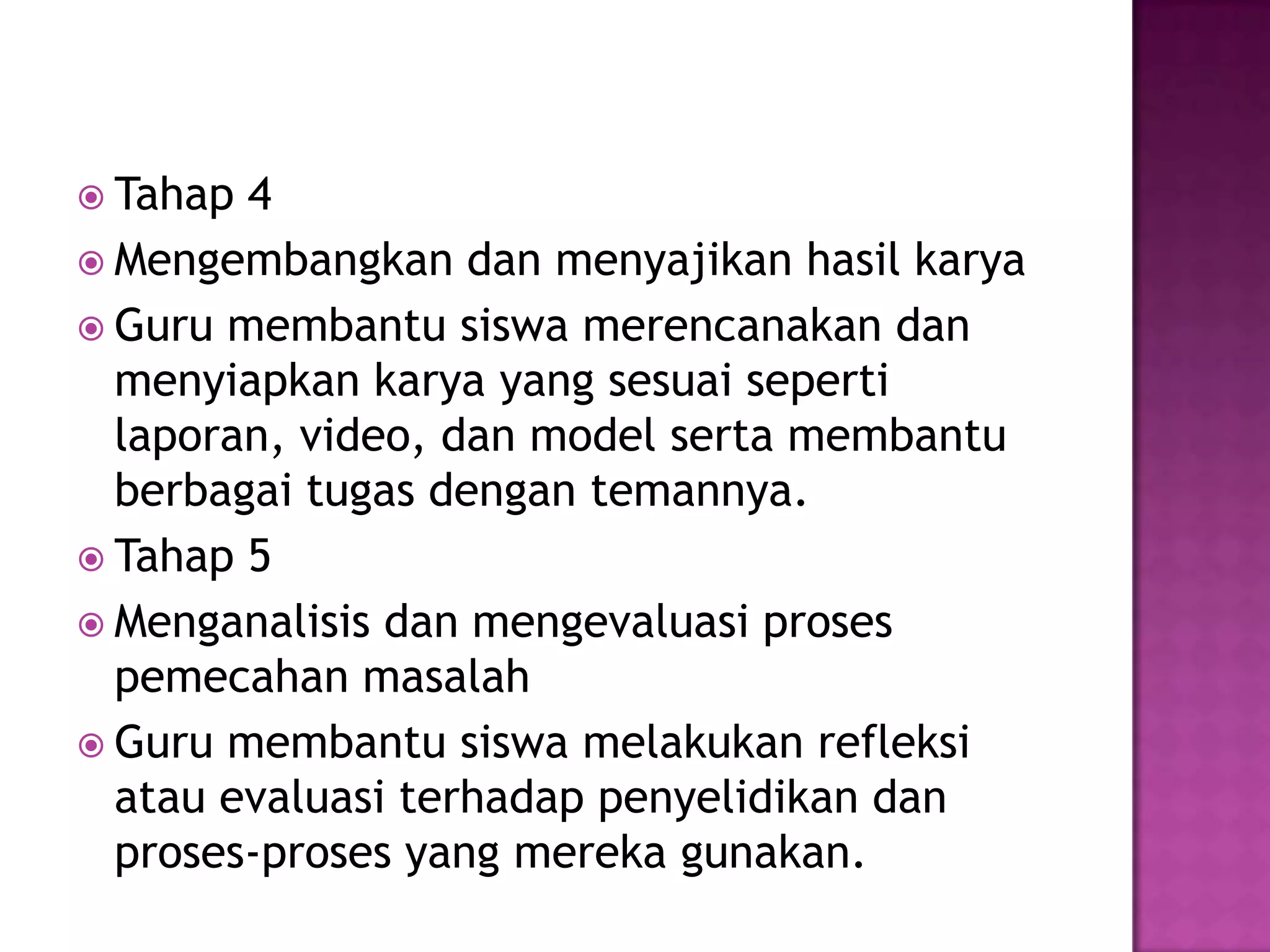 Analisis Model Pembelajaran Berbasis Masalah | PPTX