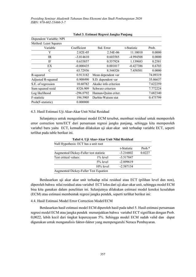 Analisis Neraca Pembayaran Indonesia Pendekatan Model ECM.pdf