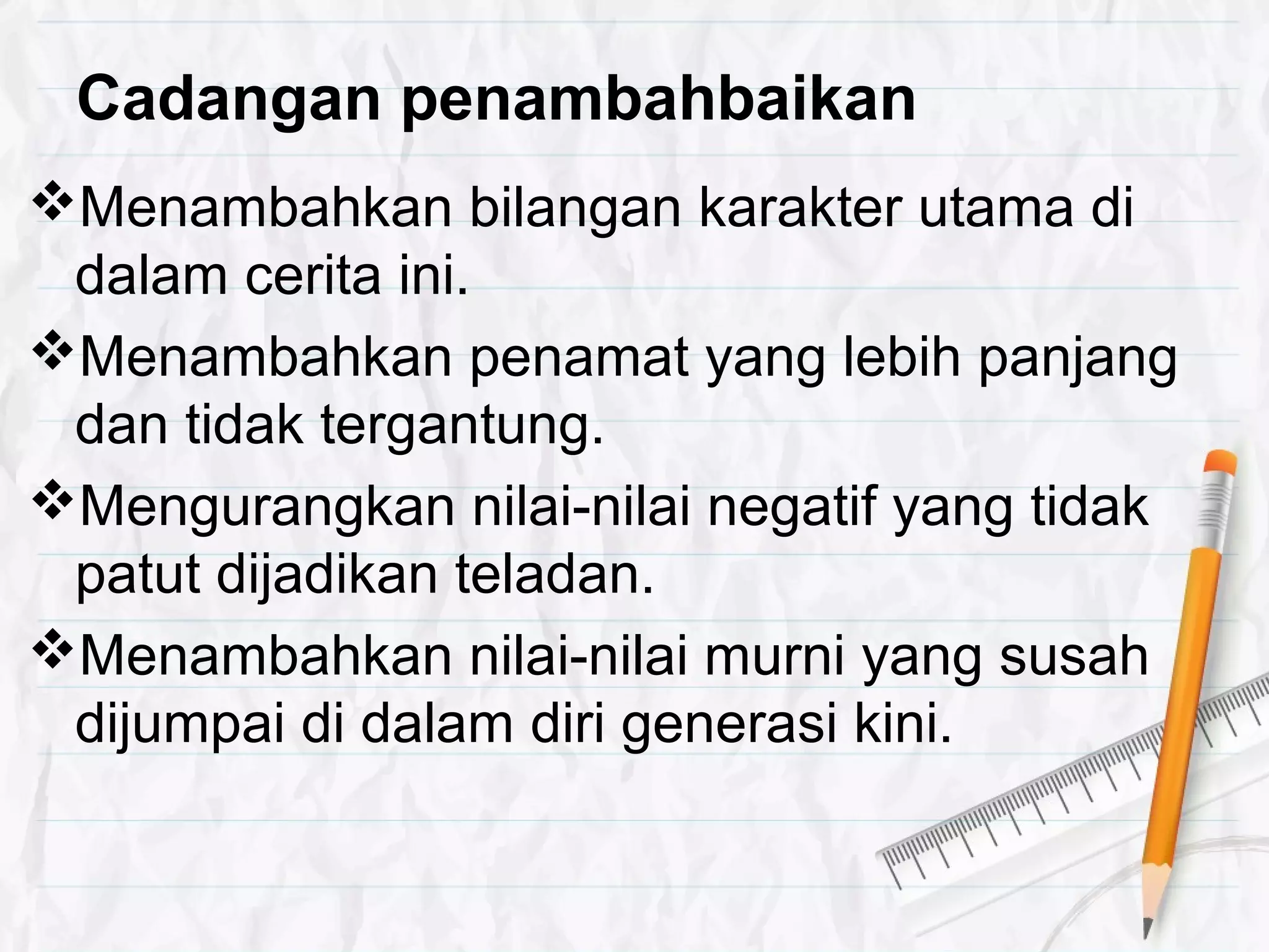 Analisis Novel Pelari Muda karya Ghazali Ngah Azia | PPT