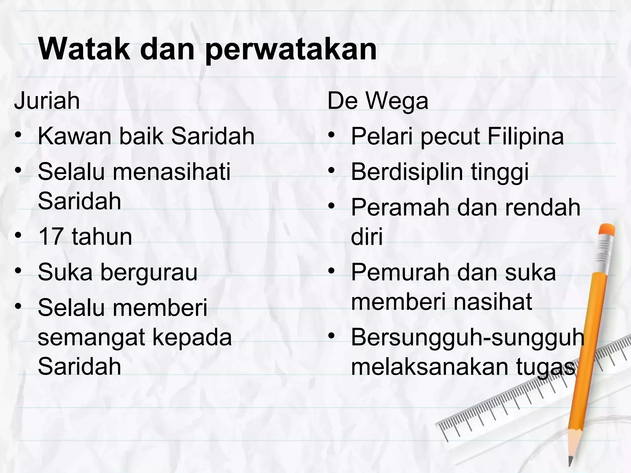Analisis Novel Pelari Muda karya Ghazali Ngah Azia | PPT