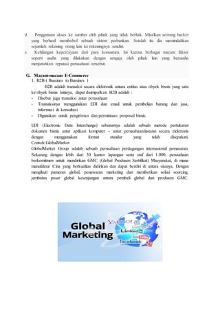 Analisis pada e-commerce dan website Tokopedia.com