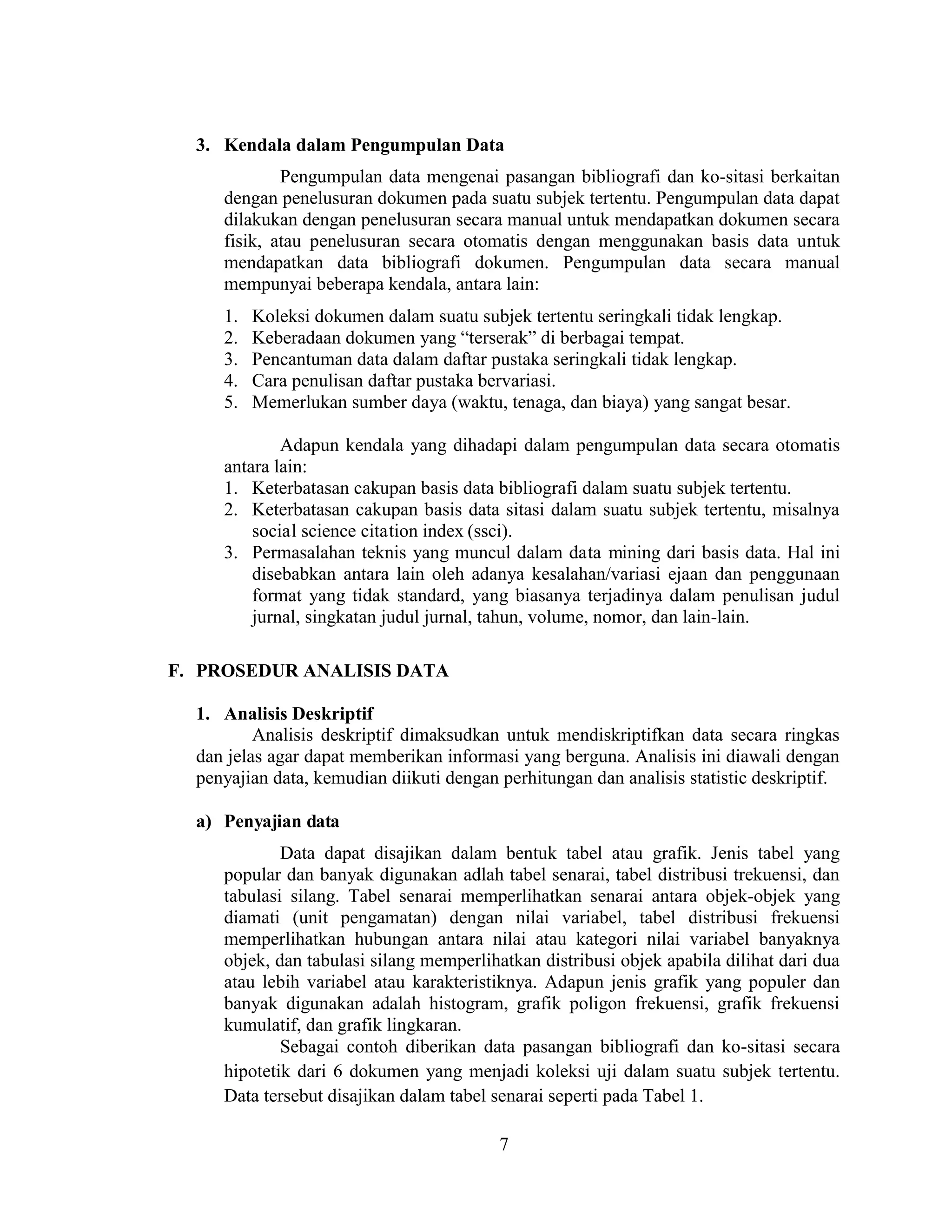 Analisis pasangan bibliografi-libre | PDF