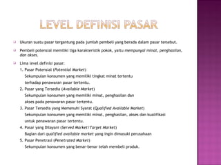 Analisis pasar bisnis | PPT