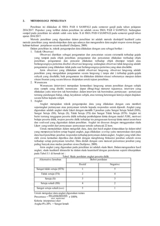 Analisis pemahaman siswa terhadapa pembelajaran kimia di sma pab 4 sampali | DOCX