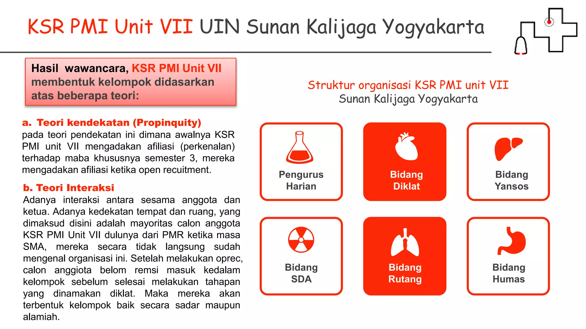 Analisis Pembentukan Kelompok Pada KSR PMII Unit VII UIN Sunan Kalijaga Yogyakarta | PPT