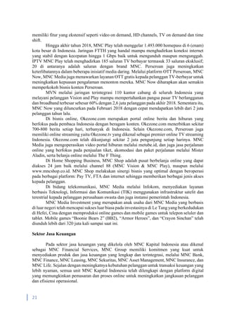 Analisis penerapan good corporate governance pada PT MNC Investama tbk | PDF