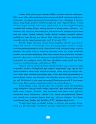 Analisis Penerapan Teknologi Informasi Dalam Otonomi Daerah | PDF