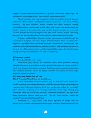 Analisis Penerapan Teknologi Informasi Dalam Otonomi Daerah | PDF