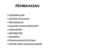 ANALISIS PENILAIAN KESEHATAN BANK (1).pptx