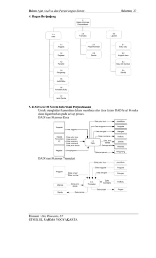 Analisis perancangan sistem informasi | PDF