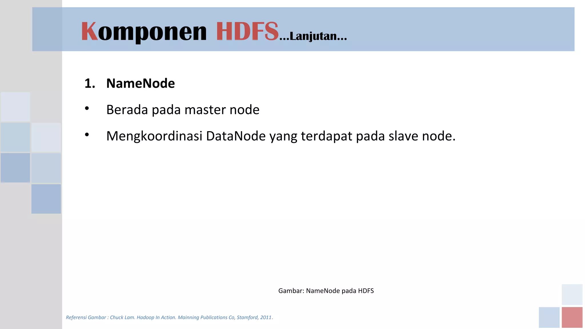 Analisis performa kecepatan mapreduce pada hadoop menggunakan tcp ...