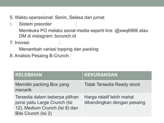 Analisis pesaing kelompok carella mb-39-11 | PDF