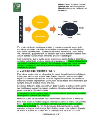 Analisis pest | DOCX