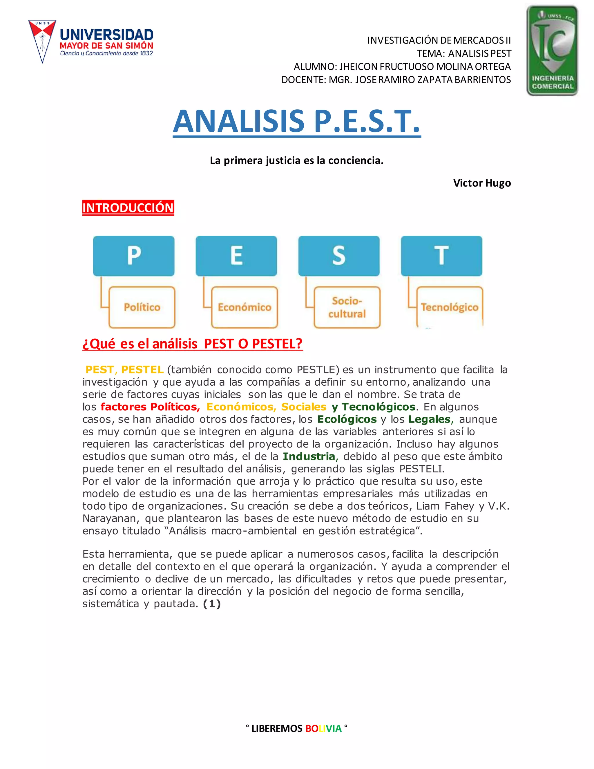Analisis pest | PDF