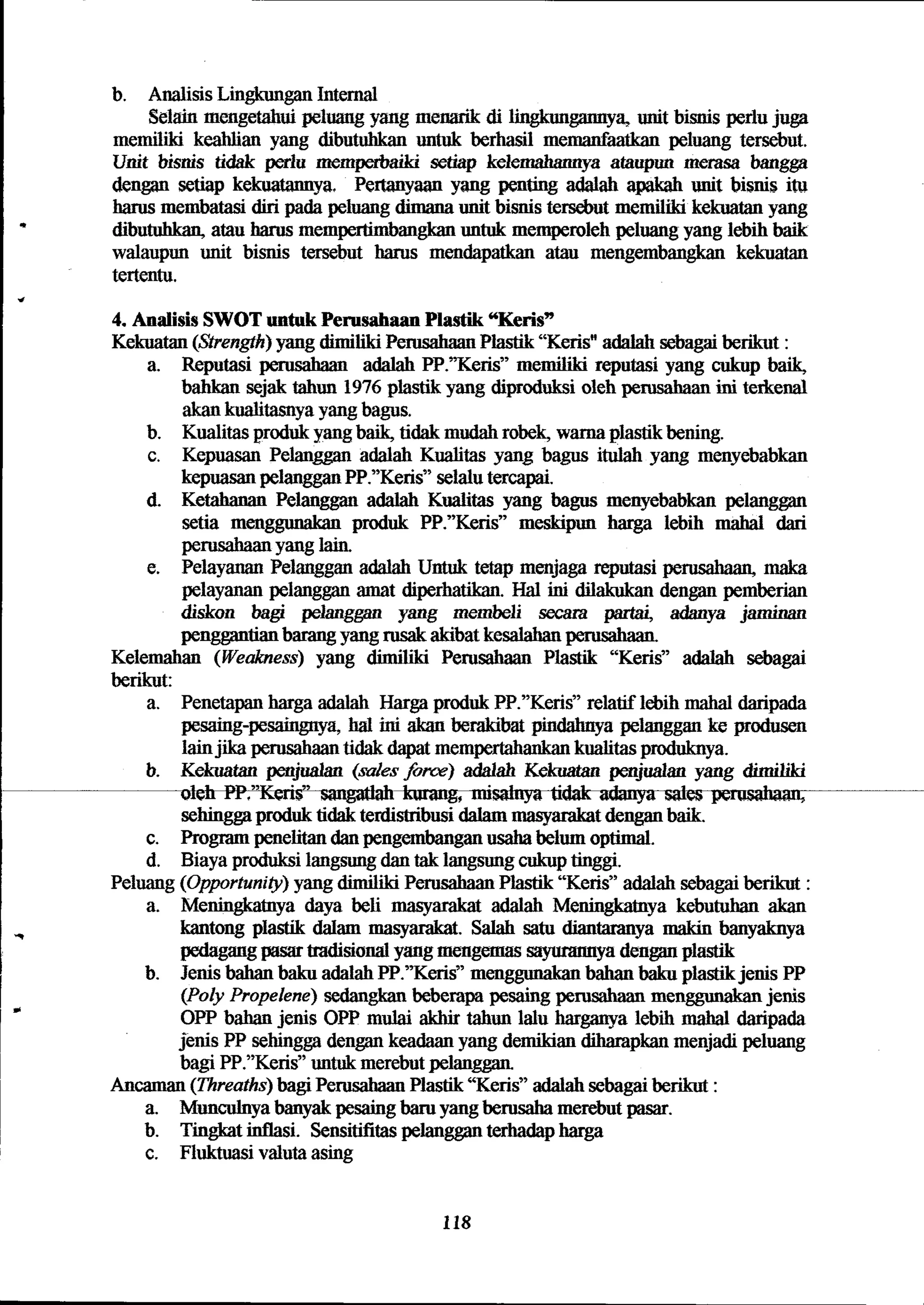 Analisis poerofolio dengan matriks ge mc | PDF
