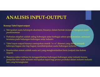 Analisis potensi Ekonomi Regional | PDF