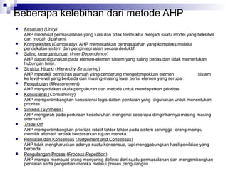 Presentasi Tentang AHP | PPT