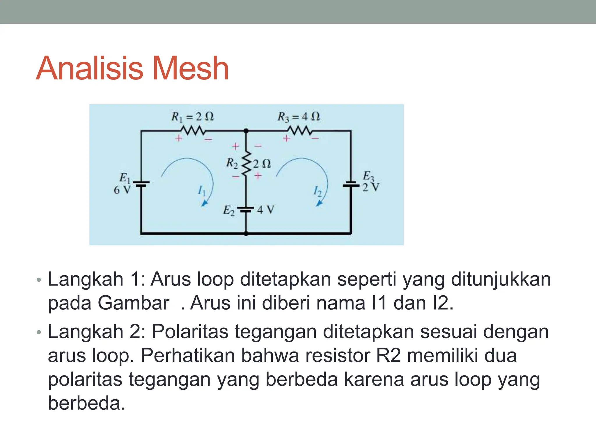 Analisis Rangkaian Node dan contoh contoh soal | PPT