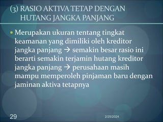 ANALISIS RASIO LAPORAN KEUANGAN-Bhn .ppt