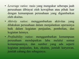 Analisis Ratio | PPTX