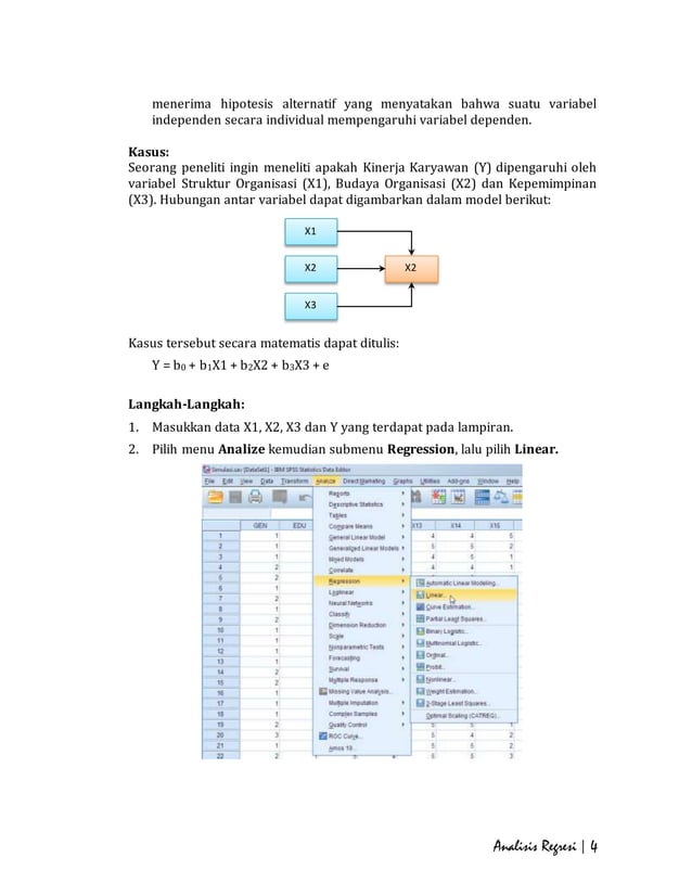 Analisis regresi | PDF