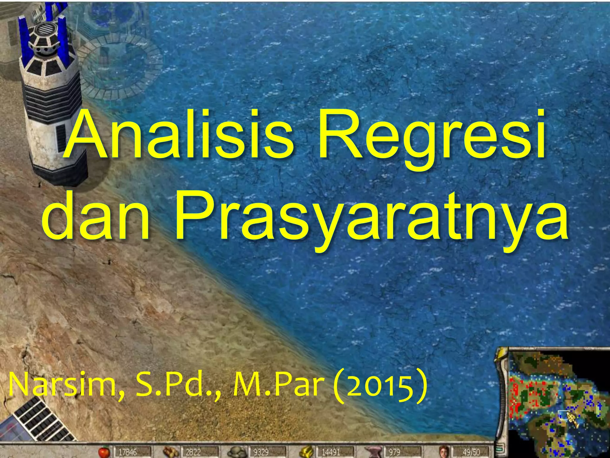 Analisis regresi | PPT