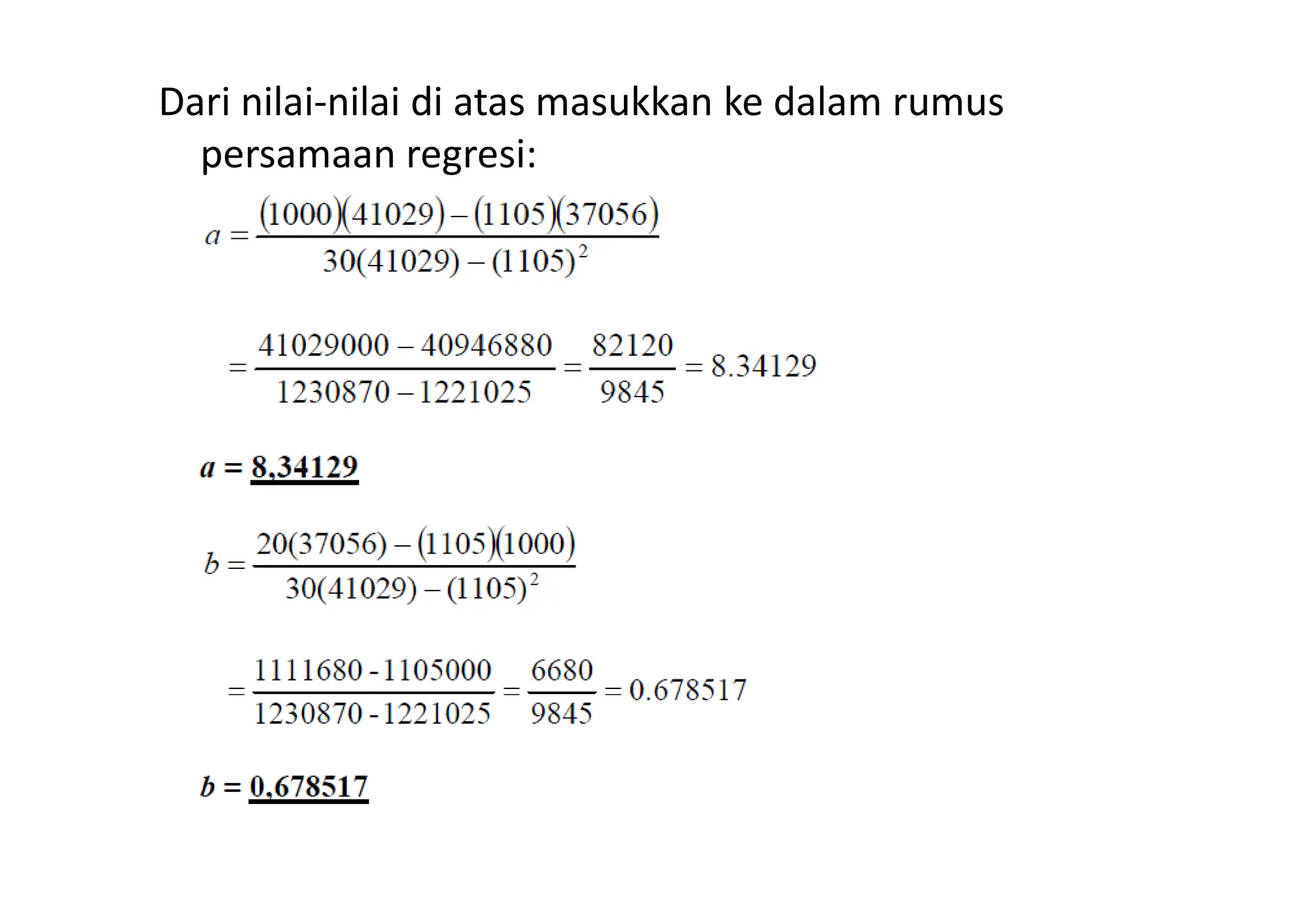 Analisis regresi dan korelasi materi kelas 11 | PDF