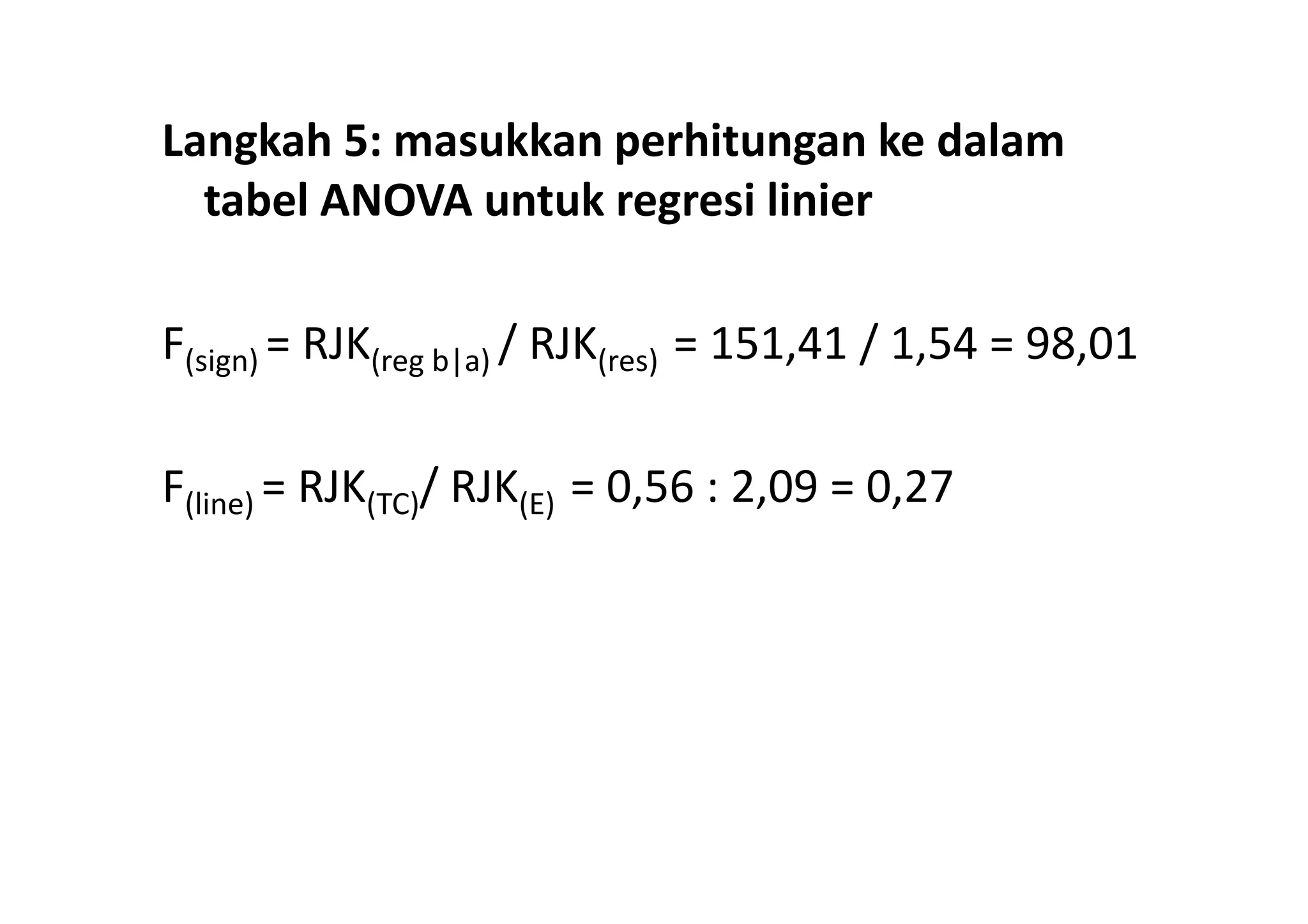 Analisis regresi dan korelasi materi kelas 11 | PDF