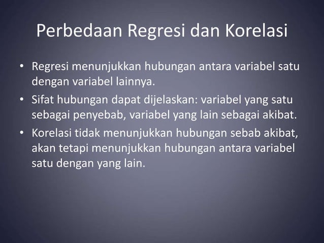 Analisis Regresi Analisis Regresi dan Korelasi.ppt